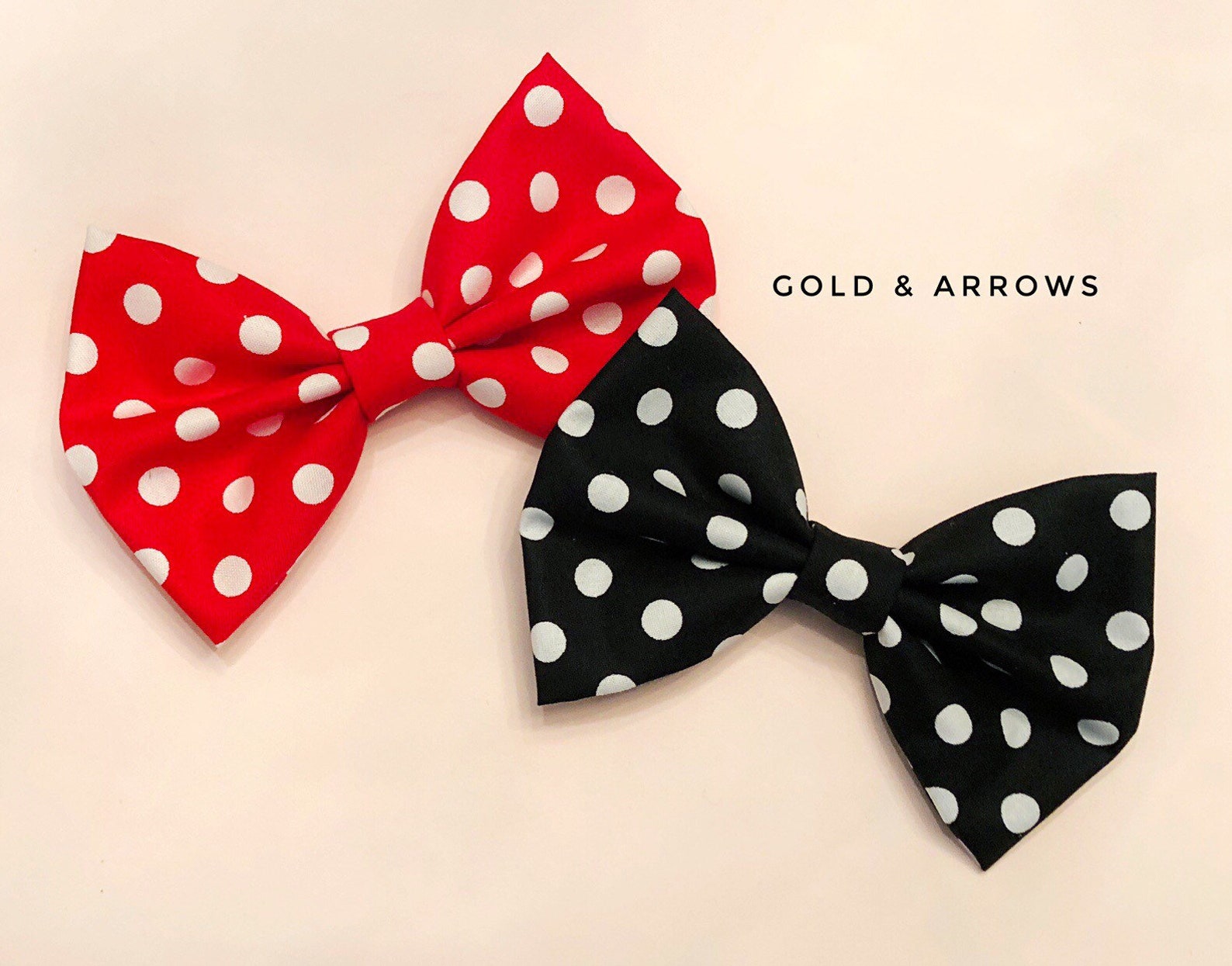 Minnie Mouse Hair Bow, Girls Mickey Bow - Etsy