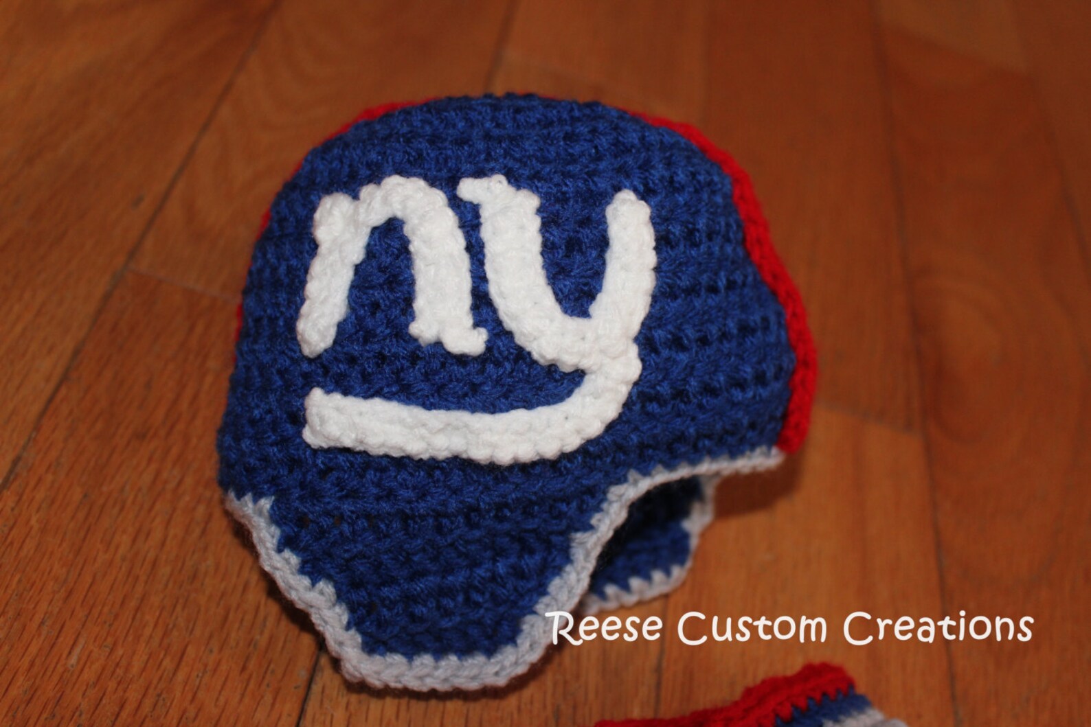 Crochet Newborn New York Giants Inspired Hat and Diaper Cover Photo ...