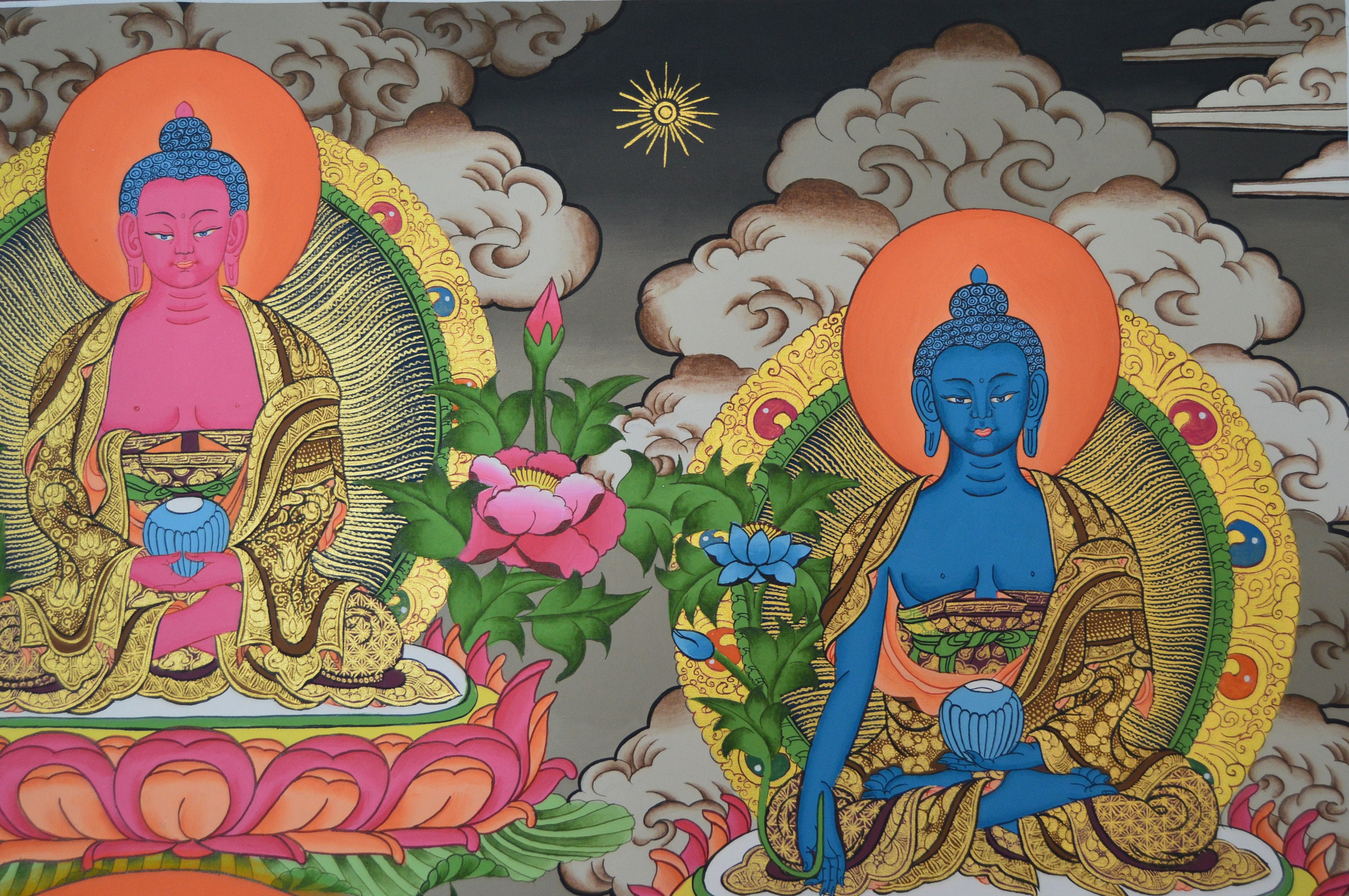 Masterpiece Fine Art Ratna Kuber / Kuvera/ Jambhala-god of Wealth and ...