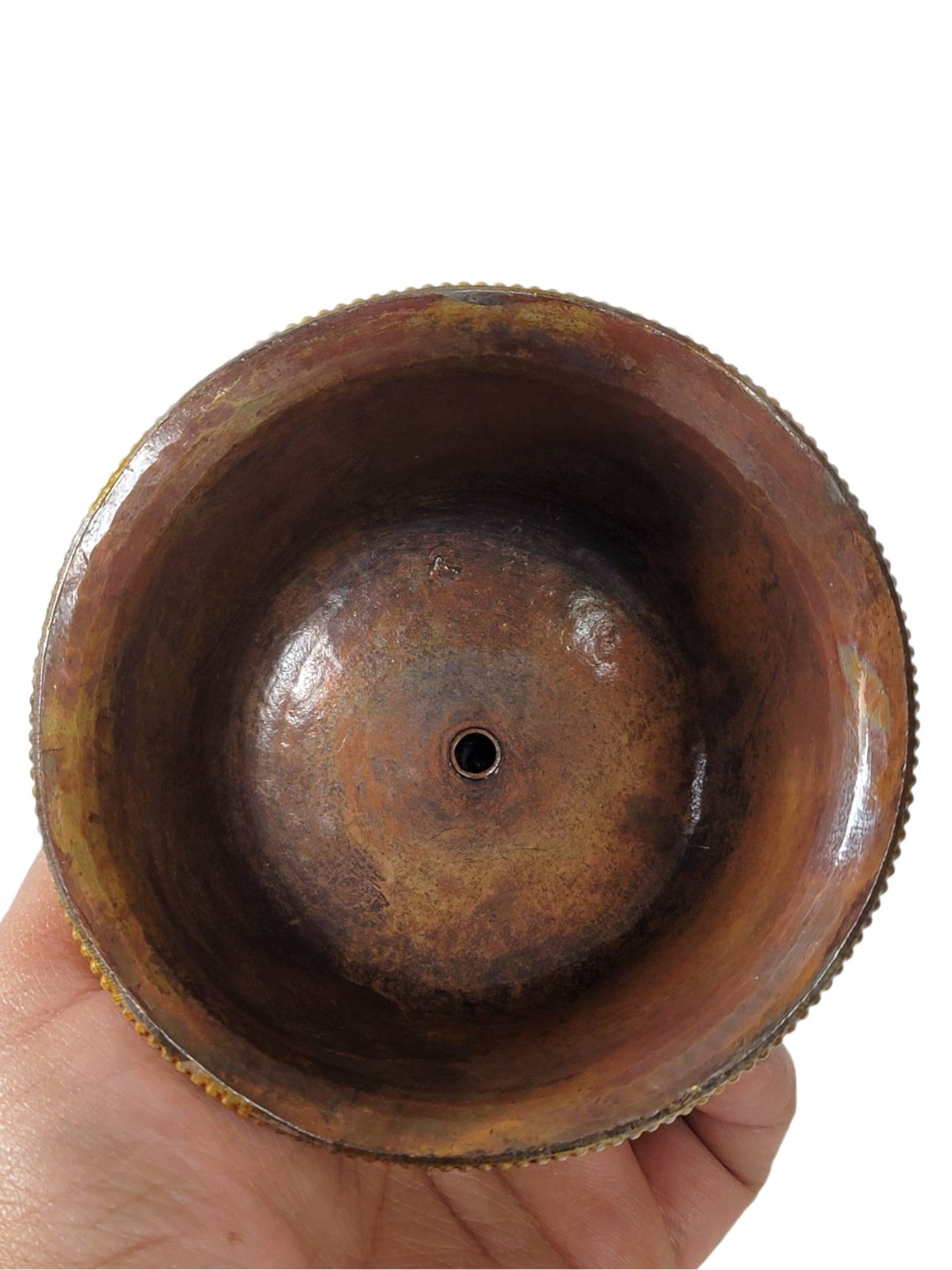 7" Handmade Copper Brass Butter Lamp Offering Nepal Tibet - Etsy