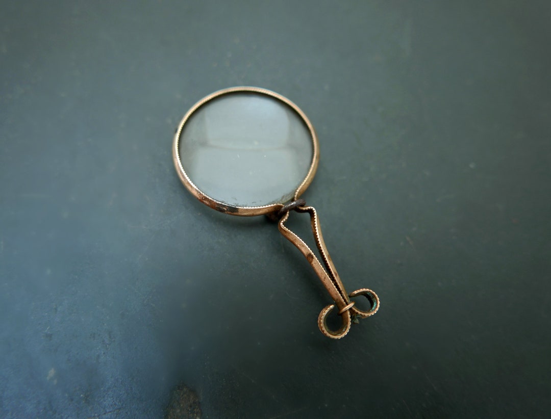 Antique Magnifying Glass, 18th Century Nuremberg Quizzing Glass ...