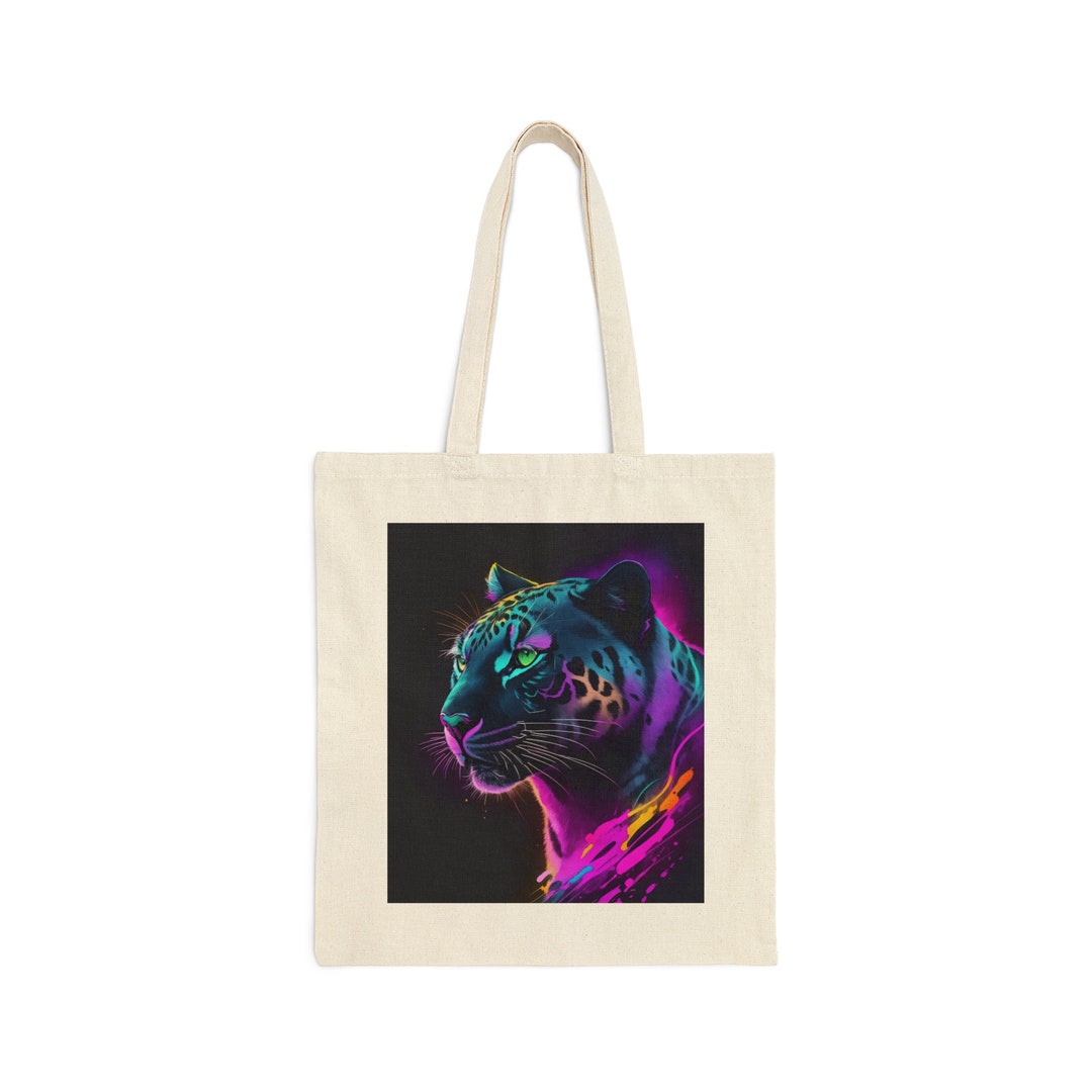 Cotton Canvas Tote Bag -sublimation Print -designer Bag -handmade- Eco ...