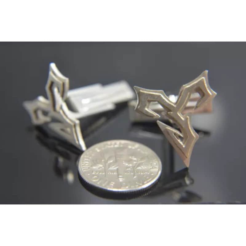 Cufflink Earring Set - Etsy