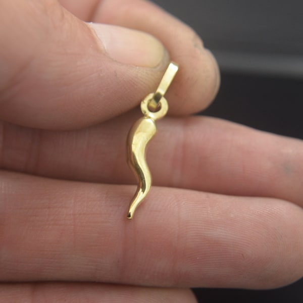 Gold Cornicello Italian Horns Made in Italy - Etsy