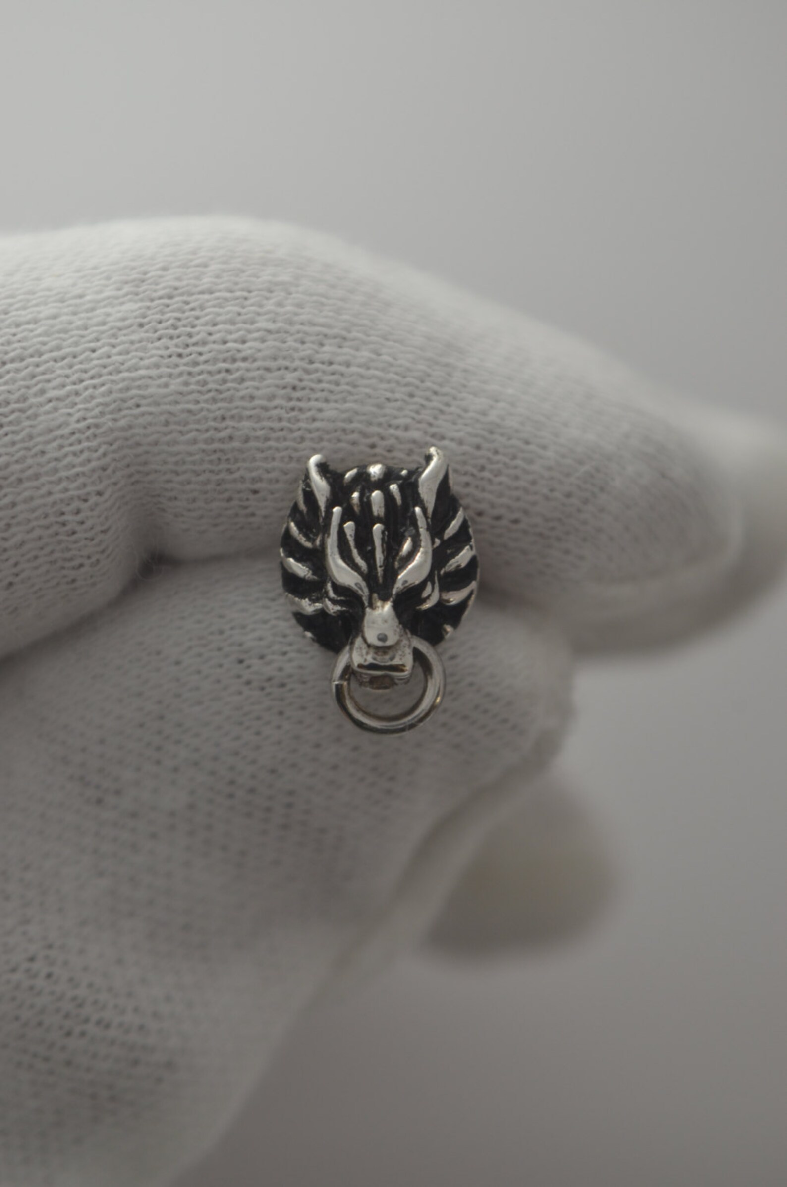 Wolf Earrings Inspired on Final Fantasy Cloud Made on Sterling Silver ...