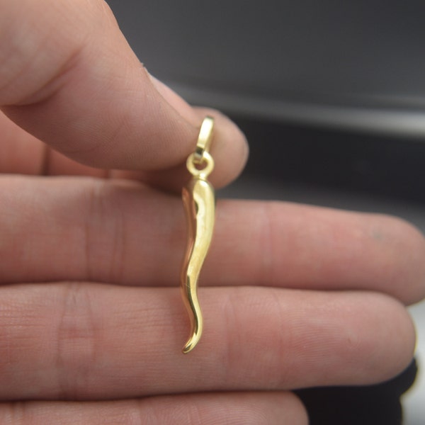 Gold Cornicello Italian Horns Made in Italy - Etsy