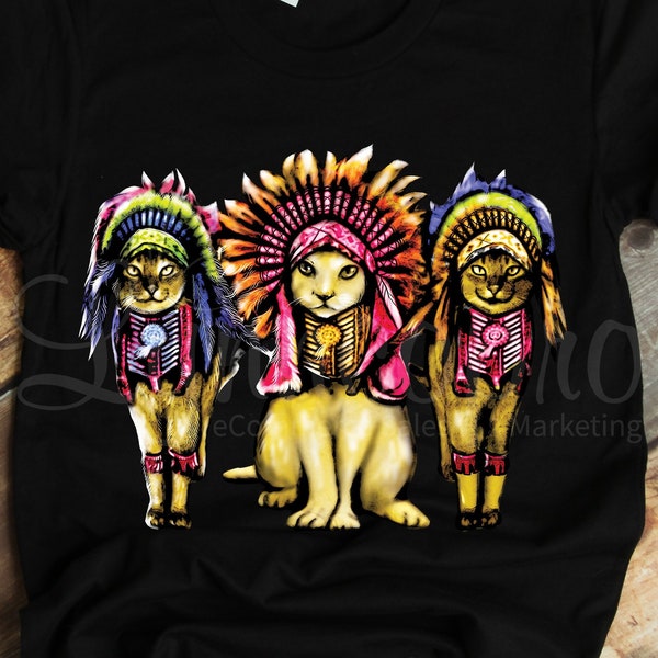 Native American Cat - Etsy
