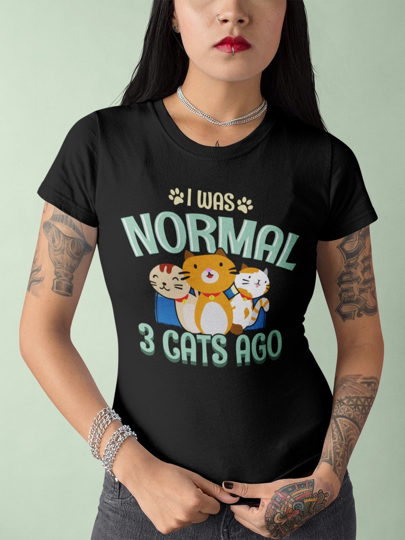 Crazy Cat Lady T-shirt - Etsy