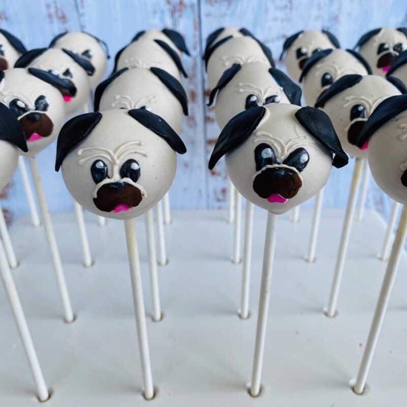 Pug Cake Topper - Etsy