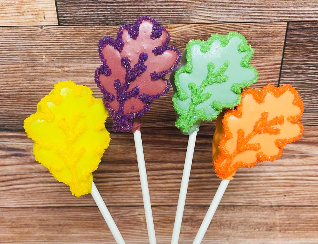 Fall Leaves Cake Pops - Etsy