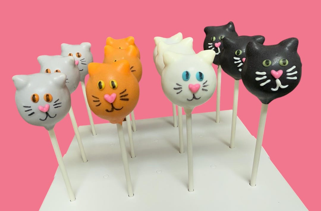 Cat Cake Pops - Etsy