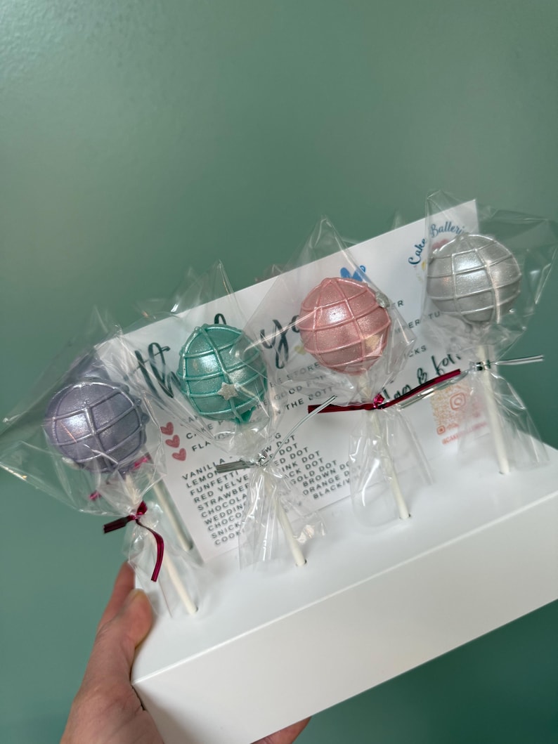 Disco Ball Cake Pops - Etsy