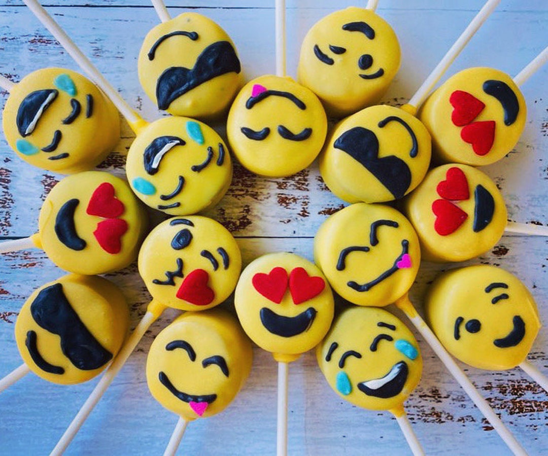 Emoji Inspired Cake Pops - Etsy