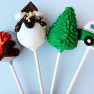 Camping Cake Pops - Etsy