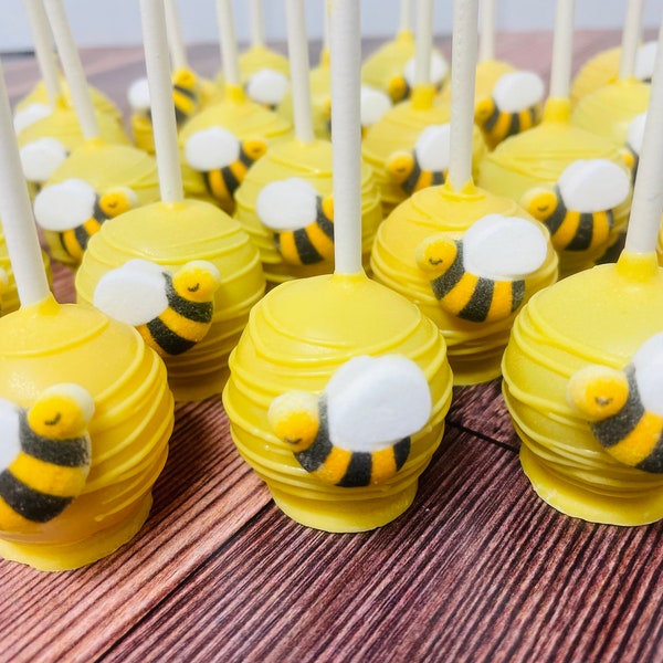 Bumble Bee Cake Pops - Etsy