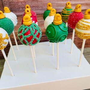 Christmas Ornament Cake Pops - Etsy