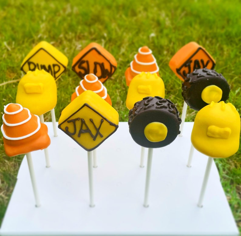 Construction Cake Pops - Etsy