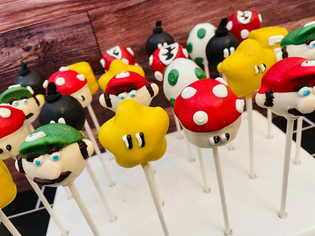 Video Game Character Inspired Cake Pops - Etsy