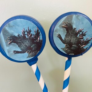 Godzilla Cake Pops - Etsy