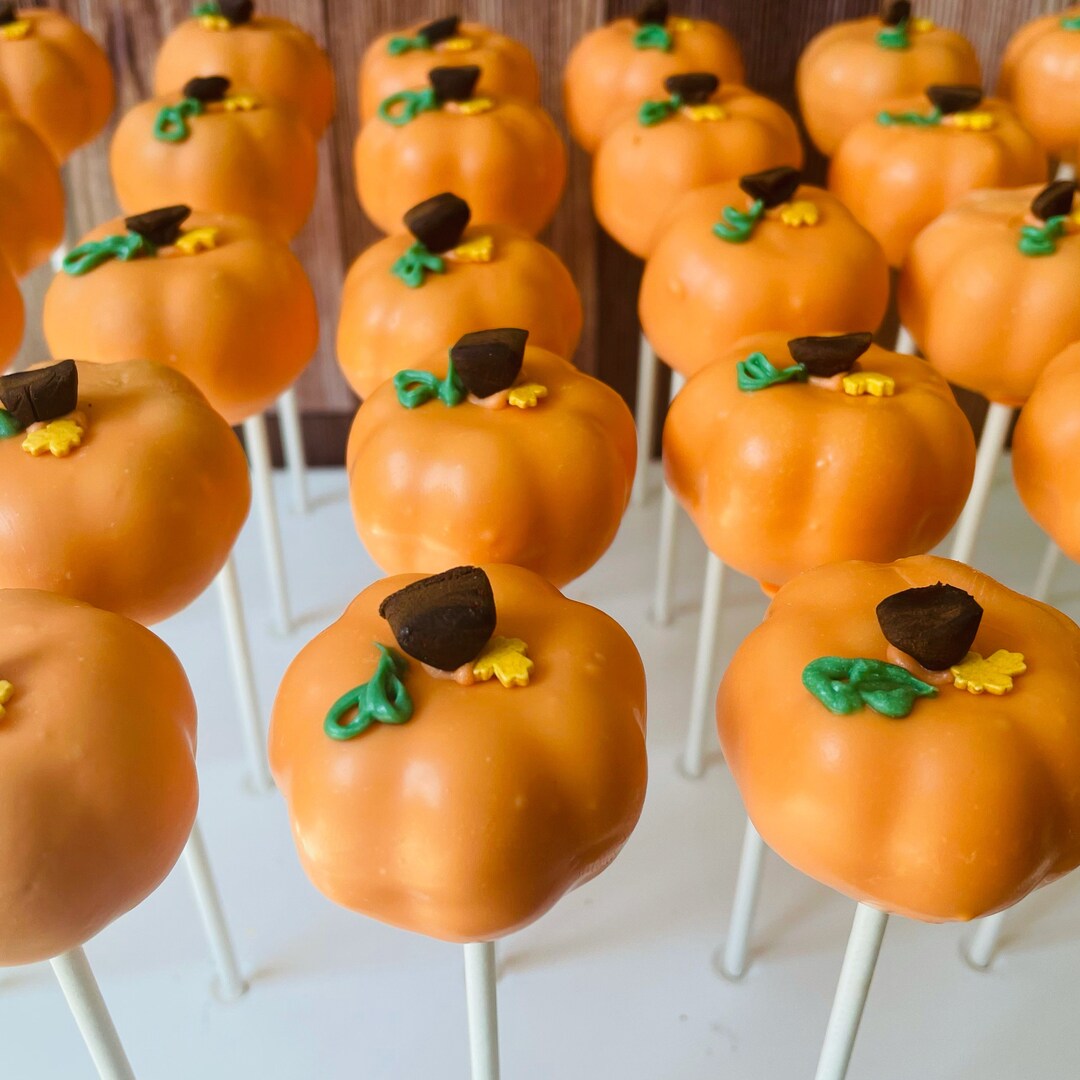 Pumpkin, Fall, Thanksgiving Cake Pops - Etsy