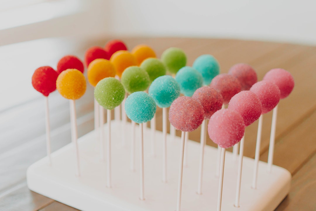 Rainbow Sprinkle Cake Pops - Etsy