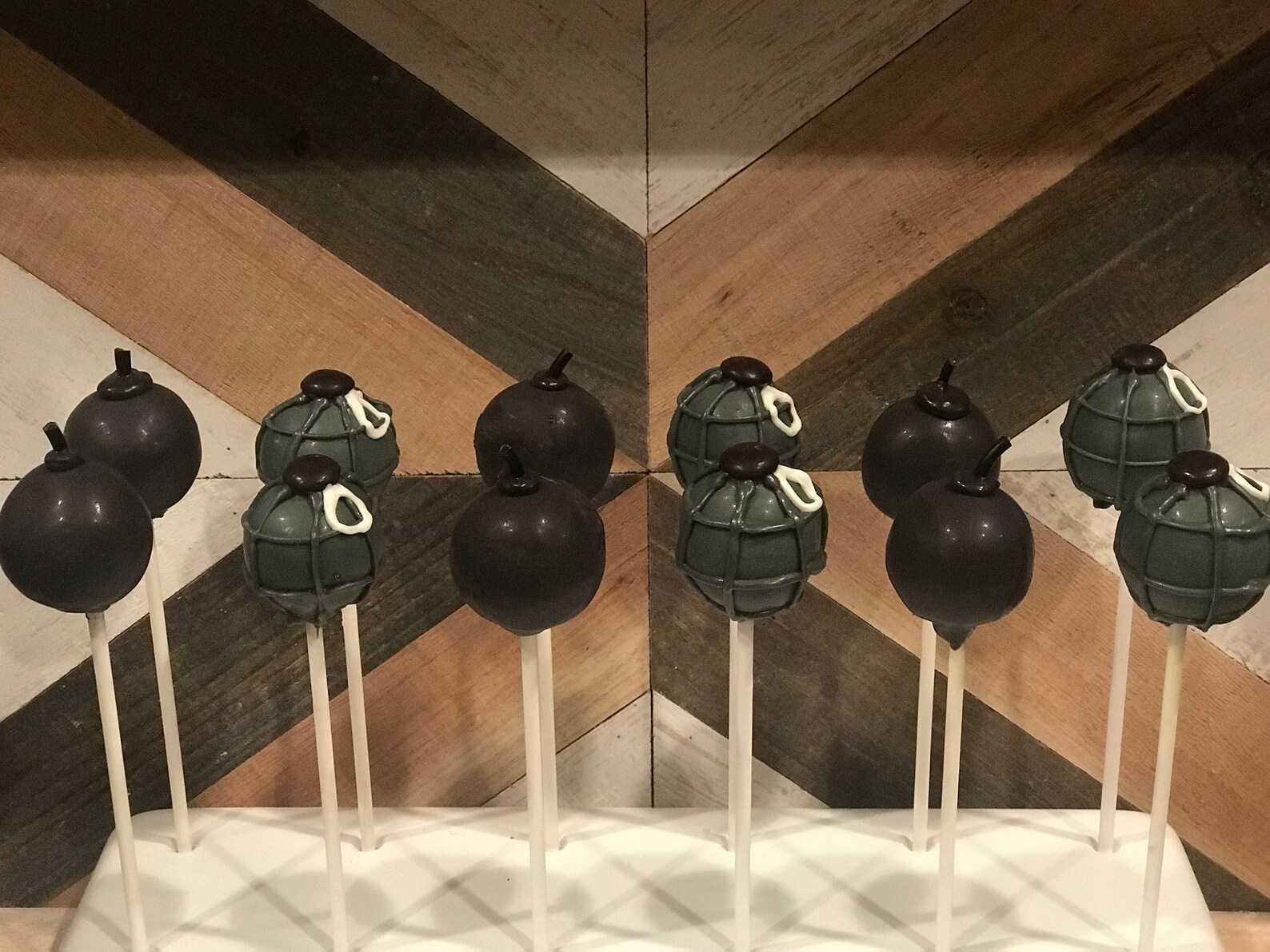 Grenade and Bomb, Ammo, Army Cake Pops - Etsy