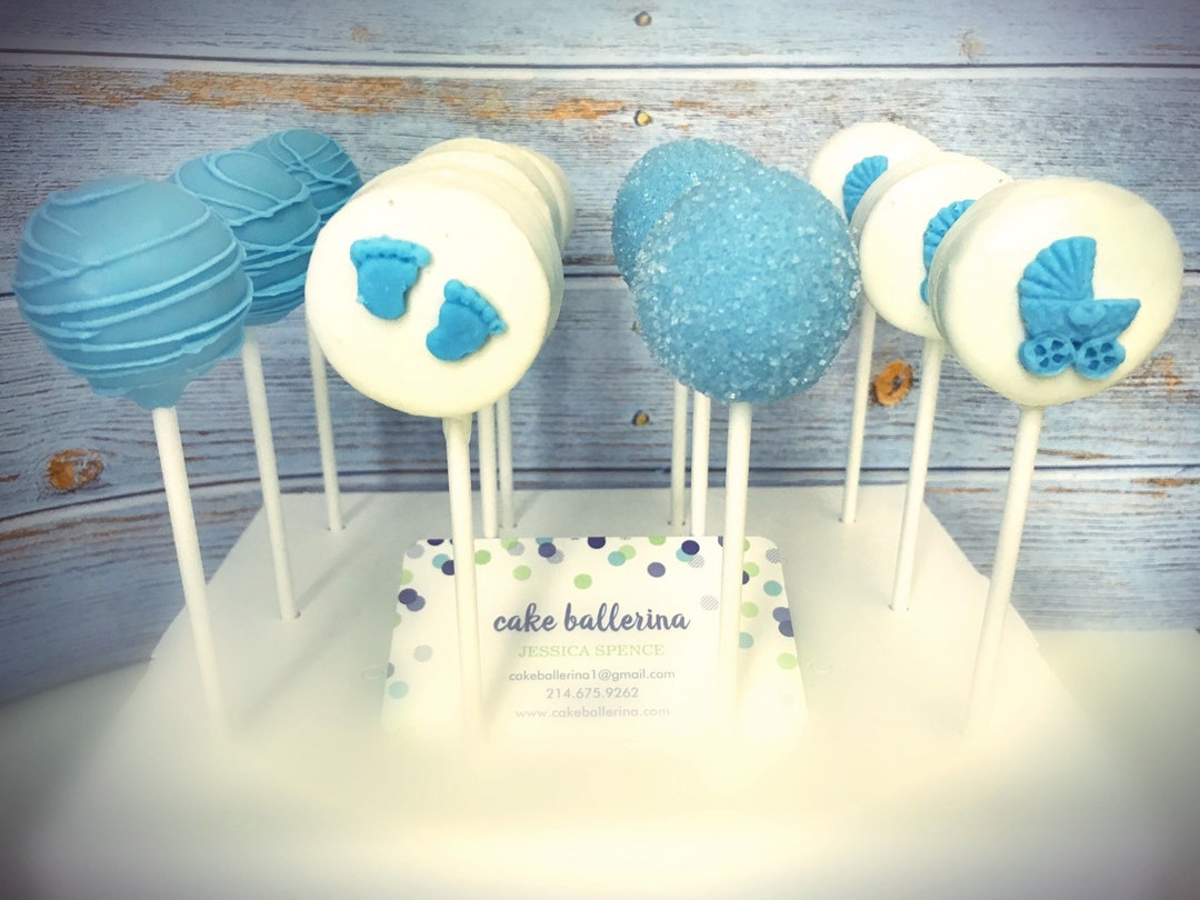 Baby Boy Shower Cake Pops - Etsy