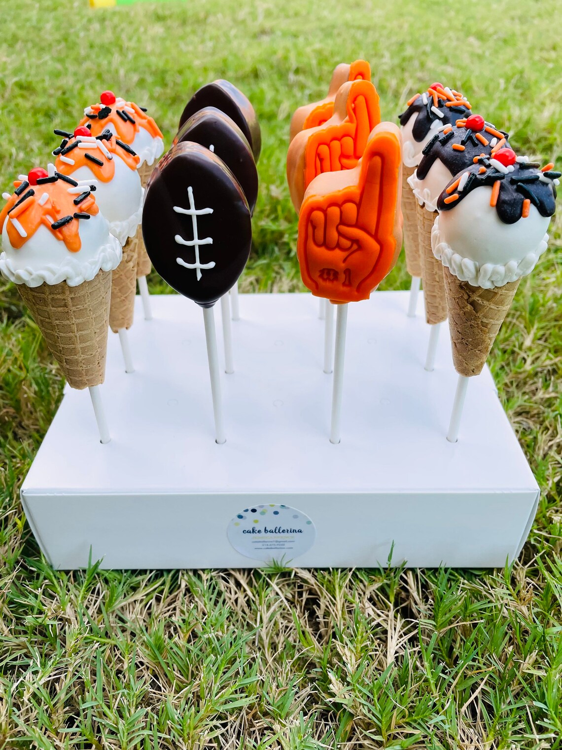 Football, # 1 Fan - Customizable Cake Pops - Etsy