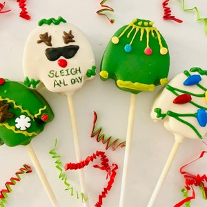 Ugly Sweater Cake Pops - Etsy