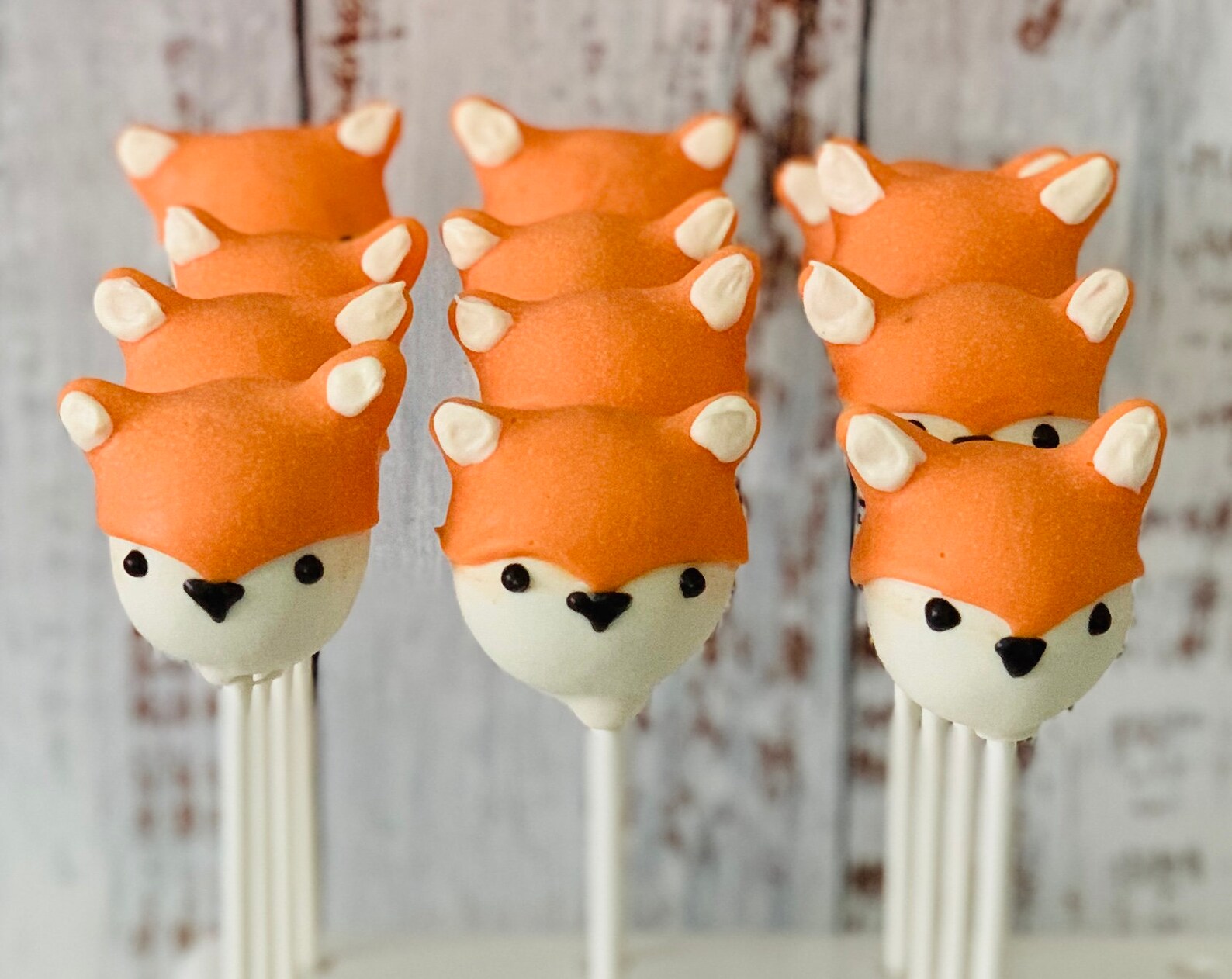 Fox Cake Pops - Etsy