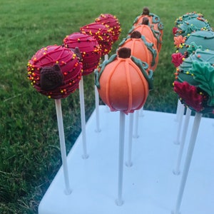Fall Cake Pops - Etsy