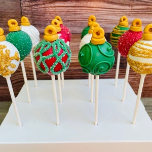 Christmas Ornament Cake Pops - Etsy