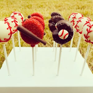 Baseball Cake Pops - Etsy