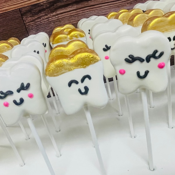 Teeth Cake Pop - Etsy