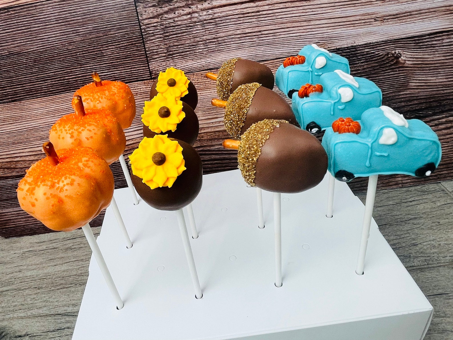 Fall Themed Cake Pops - Etsy