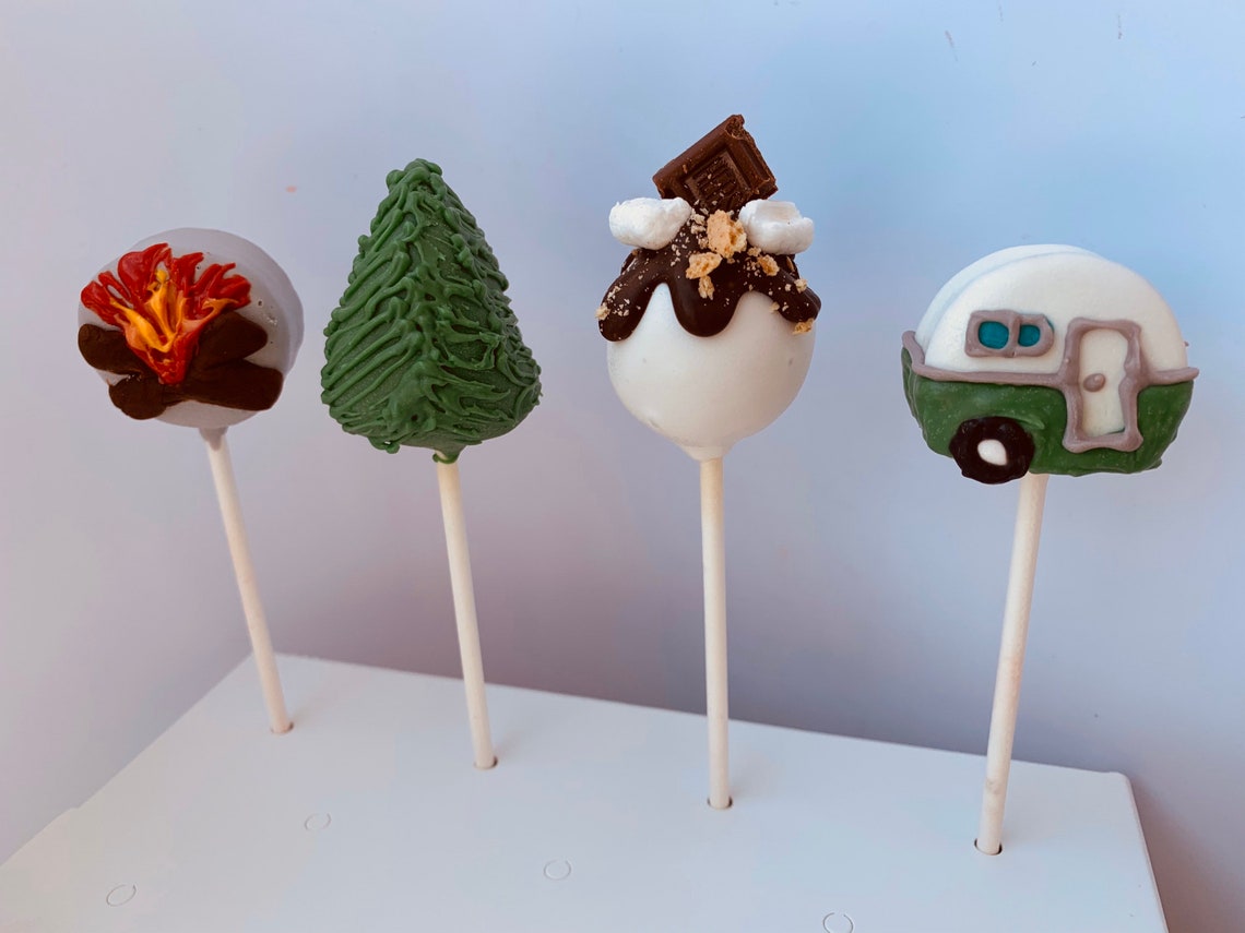 Camping Cake Pops - Etsy