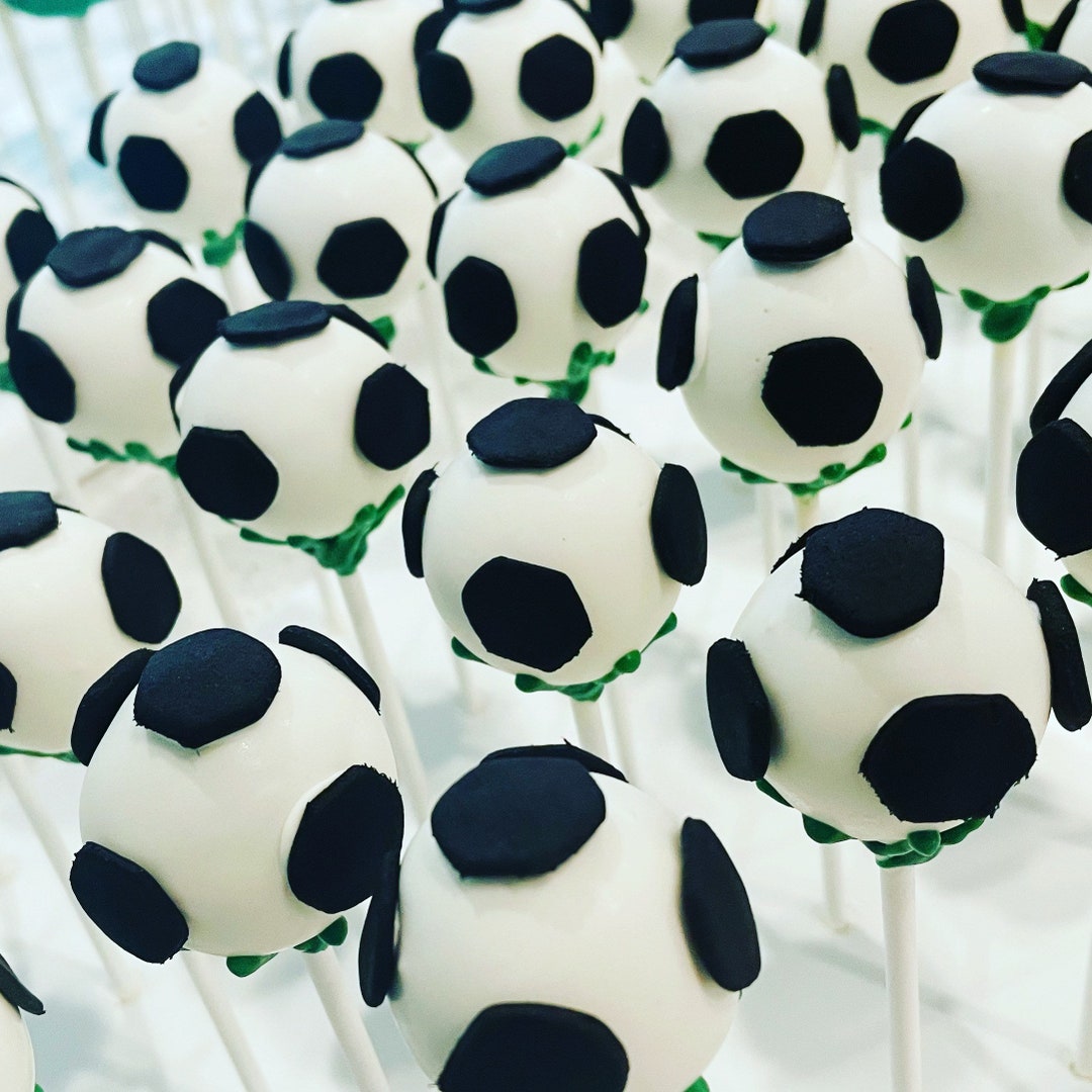 Soccer Ball Cake Pops - Etsy