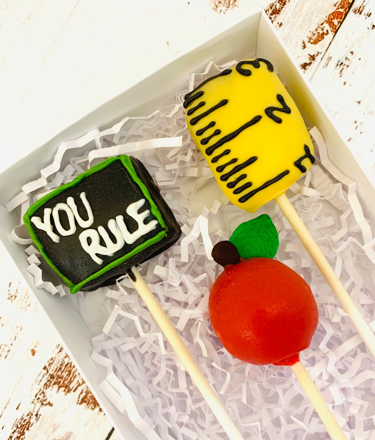Teacher Appreciation/ Back to School Cake Pops - Etsy