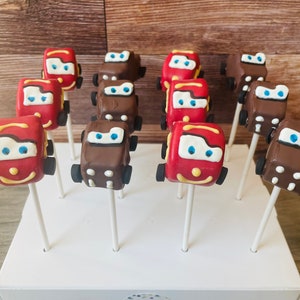 Cars Cake Pops - Etsy
