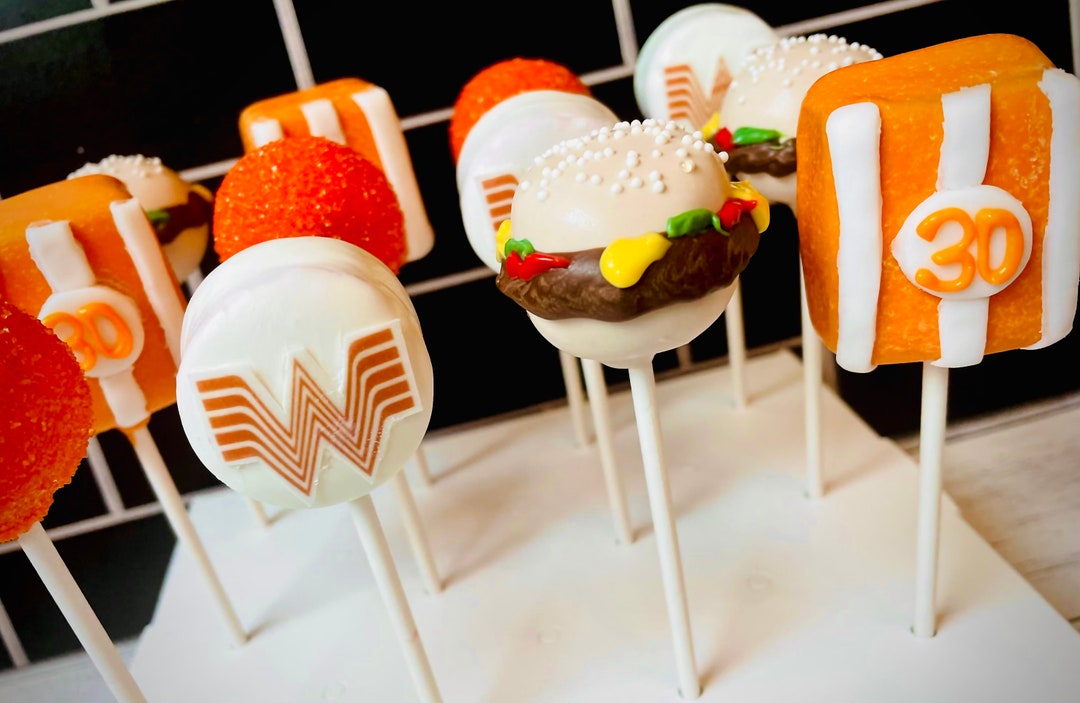 Whataburger Themed Cake Pops - Etsy