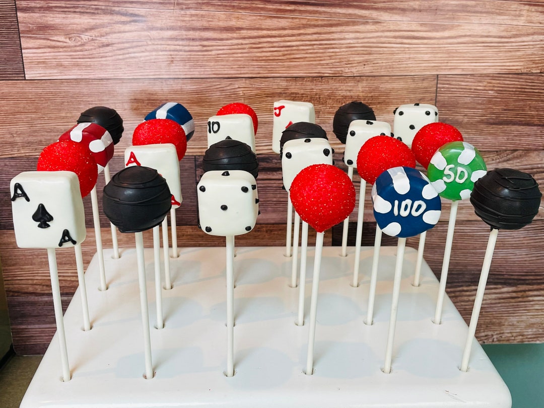 Casino Cake Pops - Etsy