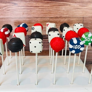 Casino Cake Pops - Etsy