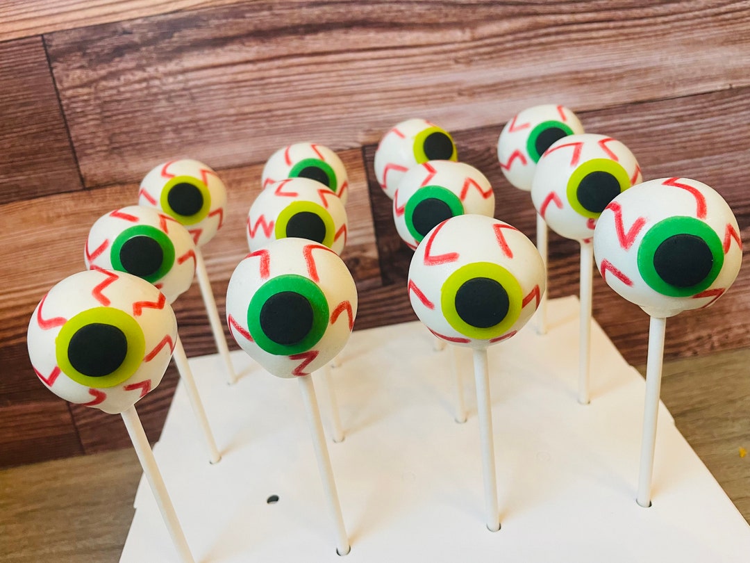 Eye Ball, Halloween Cake Pops - Etsy