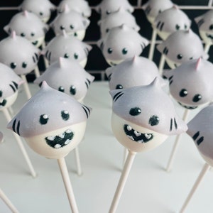 Shark Cake Pops - Etsy