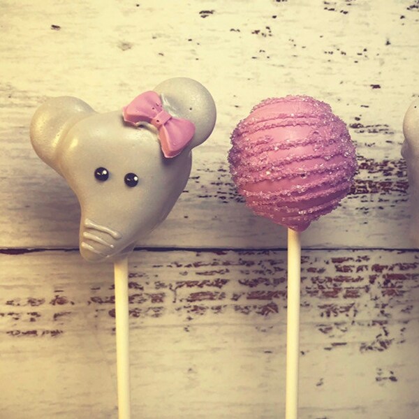 Elephant Cake Pops - Etsy
