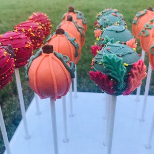 Fall Cake Pops - Etsy
