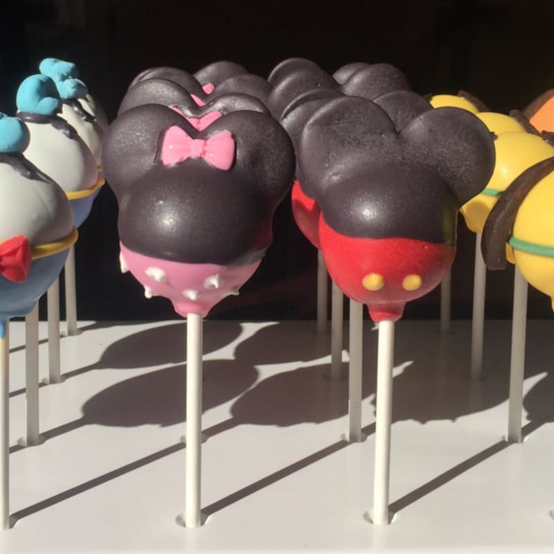 Minnie Mouse Cake Pops - Etsy