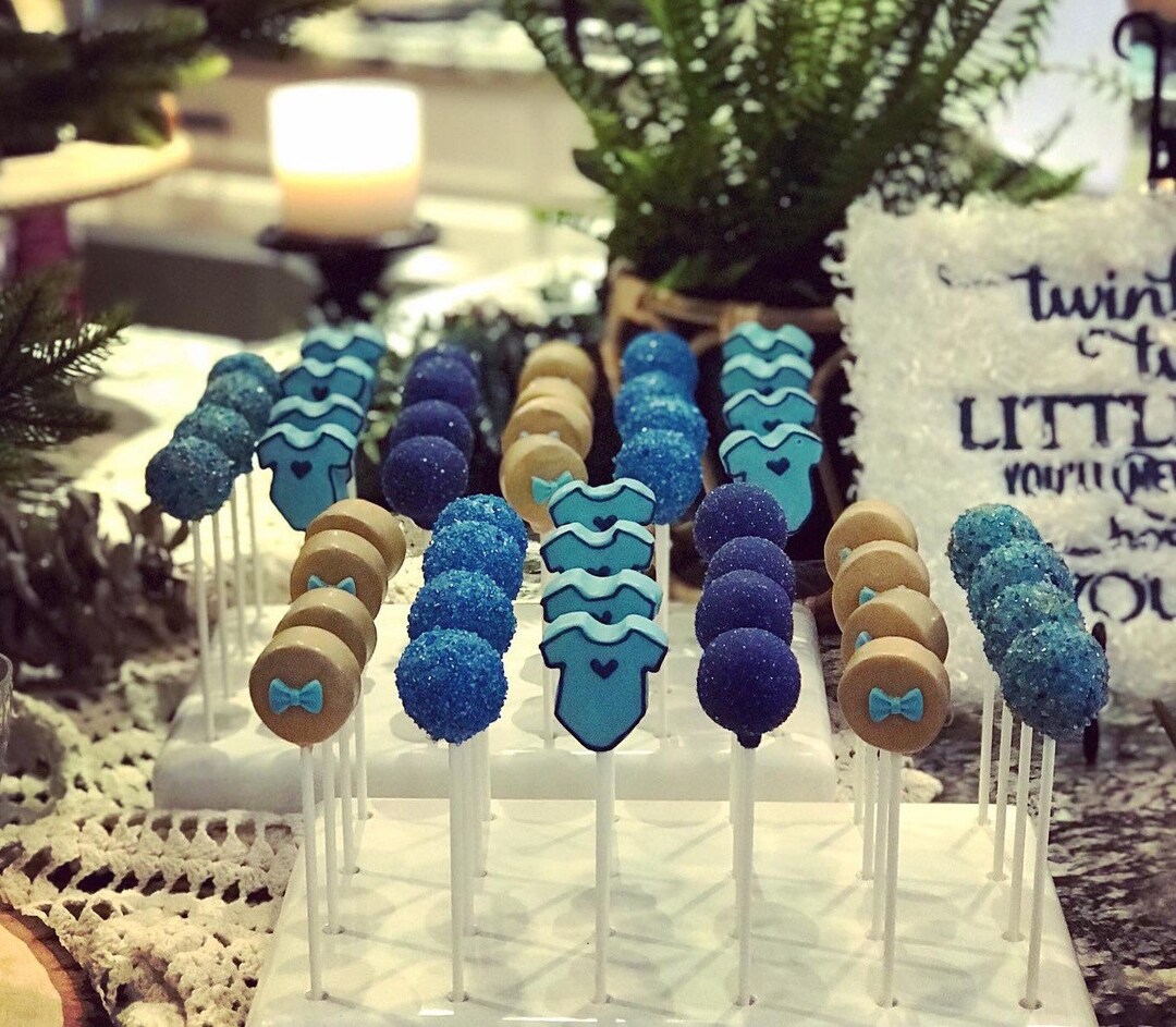 Baby Boy Shower Cake Pops - Etsy