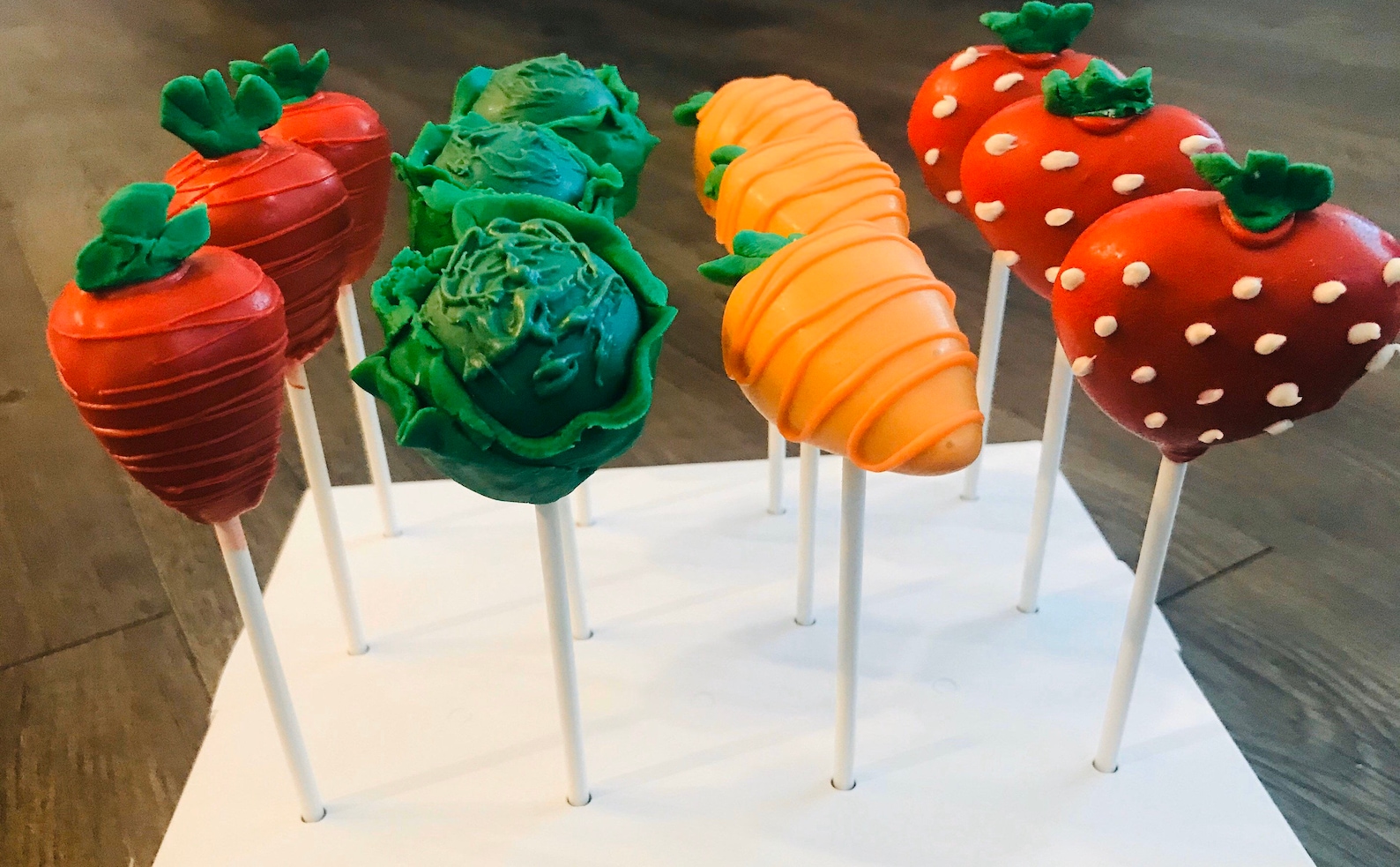 Gardening Vegetable and Fruit Cake Pops | Etsy
