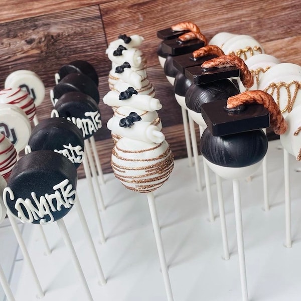 Graduation Cake Pops - Etsy